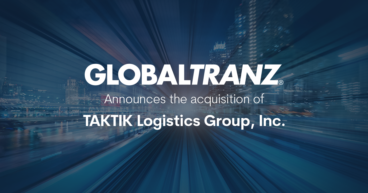 GlobalTranz收购Taktik Logistics Group，Inc .- GlobalTranz - 金宝搏188下载,188宝金博手机